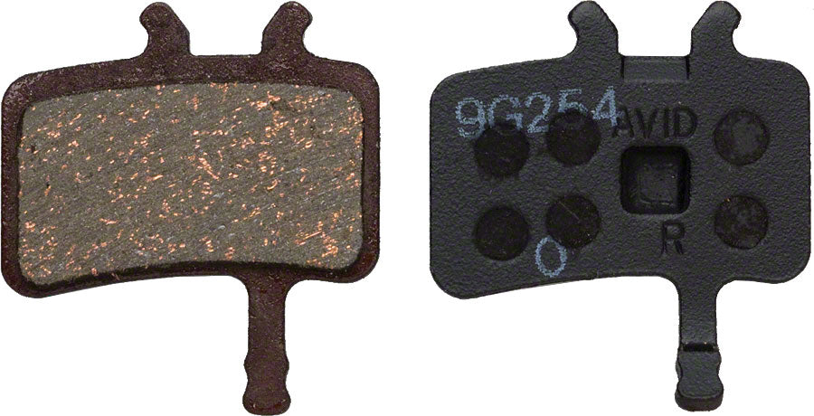 Avid Disc Brake Pads - Organic Compound Steel Backed Quiet For Juicy B