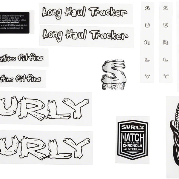 Surly long haul trucker decals store